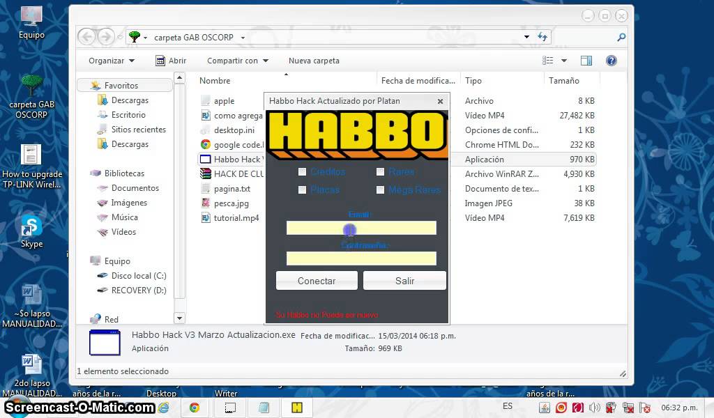 habbo tutorial hack de monedas - YouTube