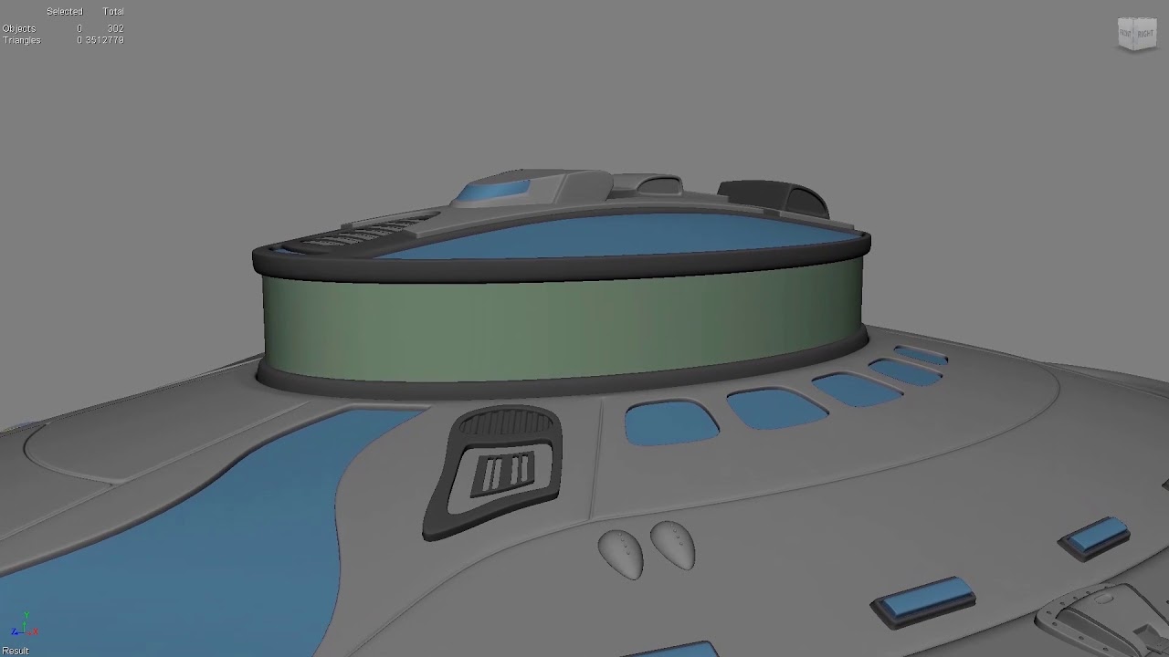 SpaceToon ID (Mother Ship Modeling and Setup) - YouTube