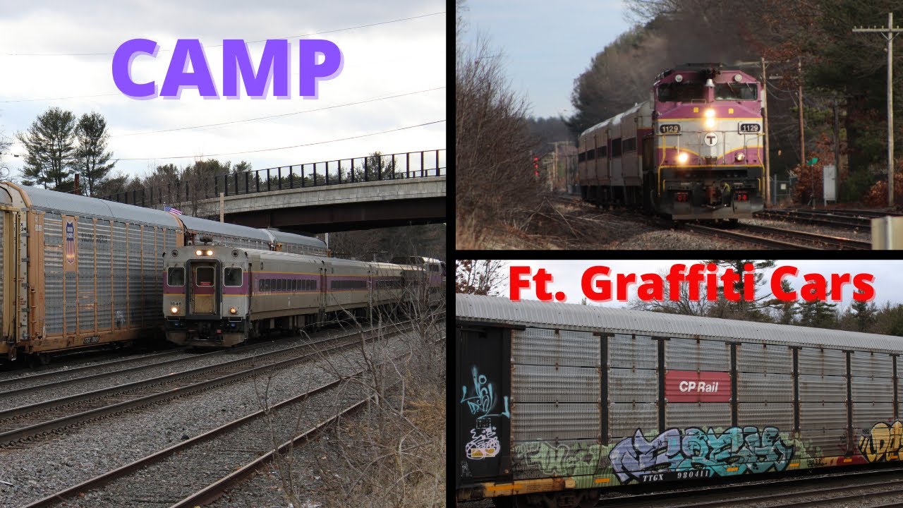 [HD] Last Weekend Service Railfanning On The Fitchburg Line In Ayer ...