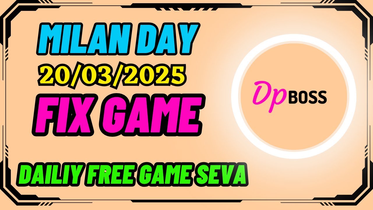 MILAN DAY 20/03/2025 | MILAN DAY CHART | MILAN DAY MATKA | MILAN DAY ...