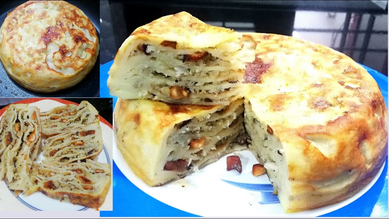 Chatti pathiri | sweet chatti pathiri | ചട്ടി പത്തിരി | ചട്ടി പത്ത ...