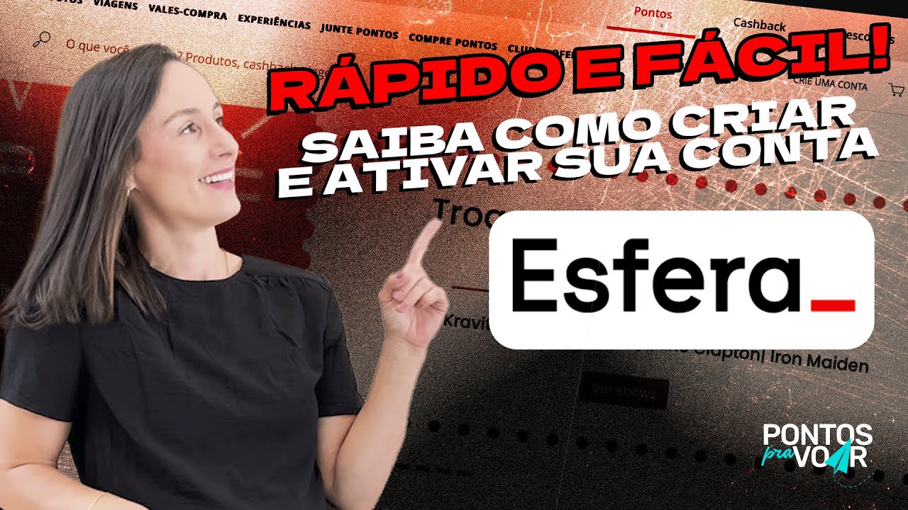 Saiba como criar e ativar sua conta Esfera - YouTube