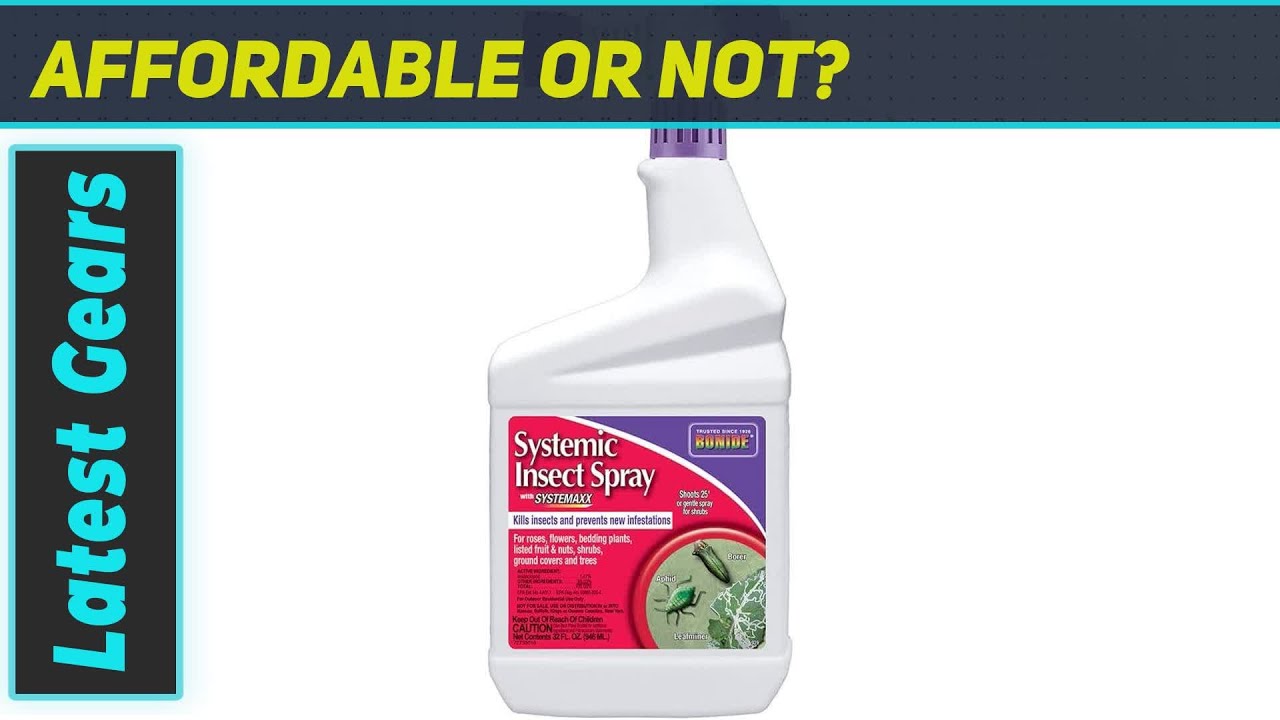 Bonide Systemic Insect Control: Effective & Easy Pest Control? - YouTube
