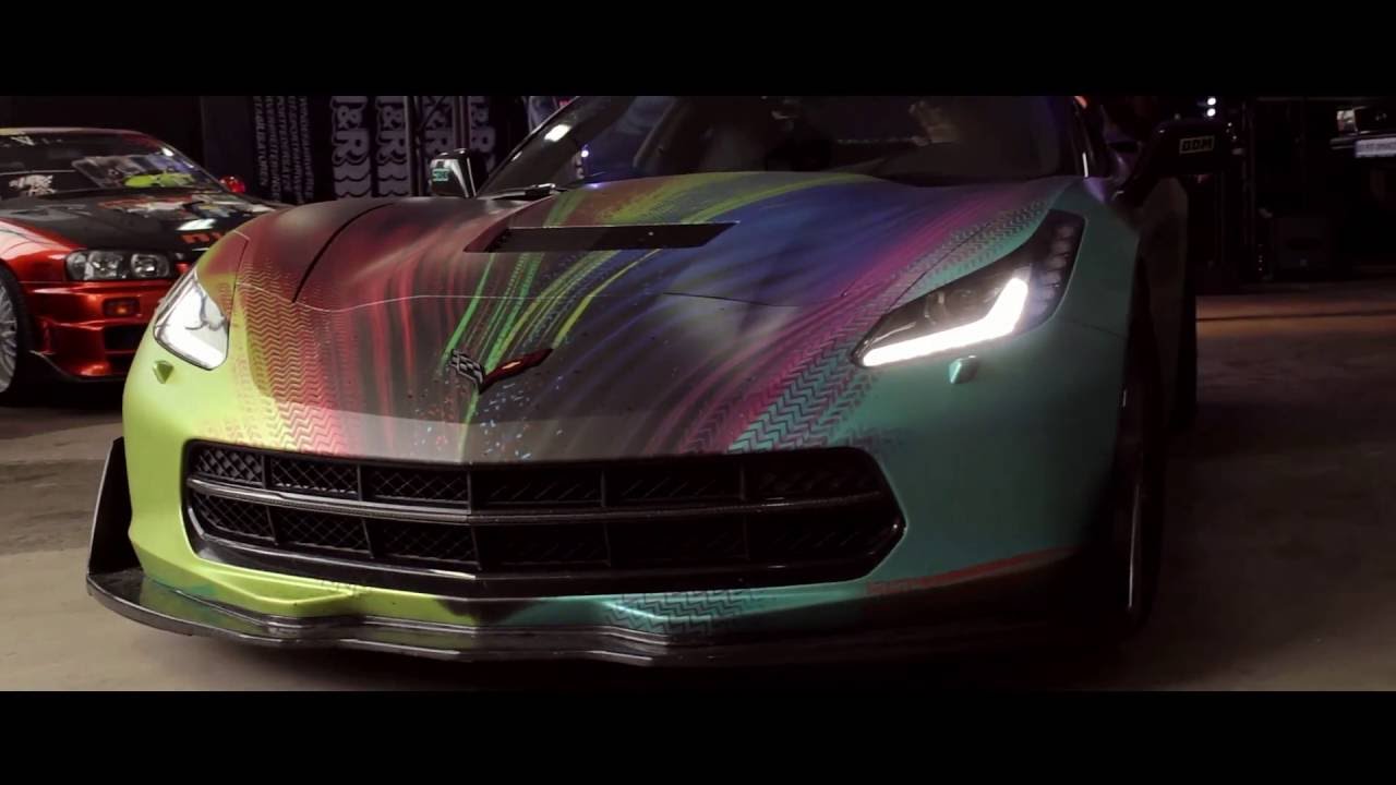 Rainbow Corvette C7 | X19 - YouTube