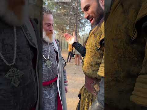 Kudus Fatihi Selahaddin Eyyubi Season 2 Episode 53 Behind the Scenes 😍 #salahuddinayyubi