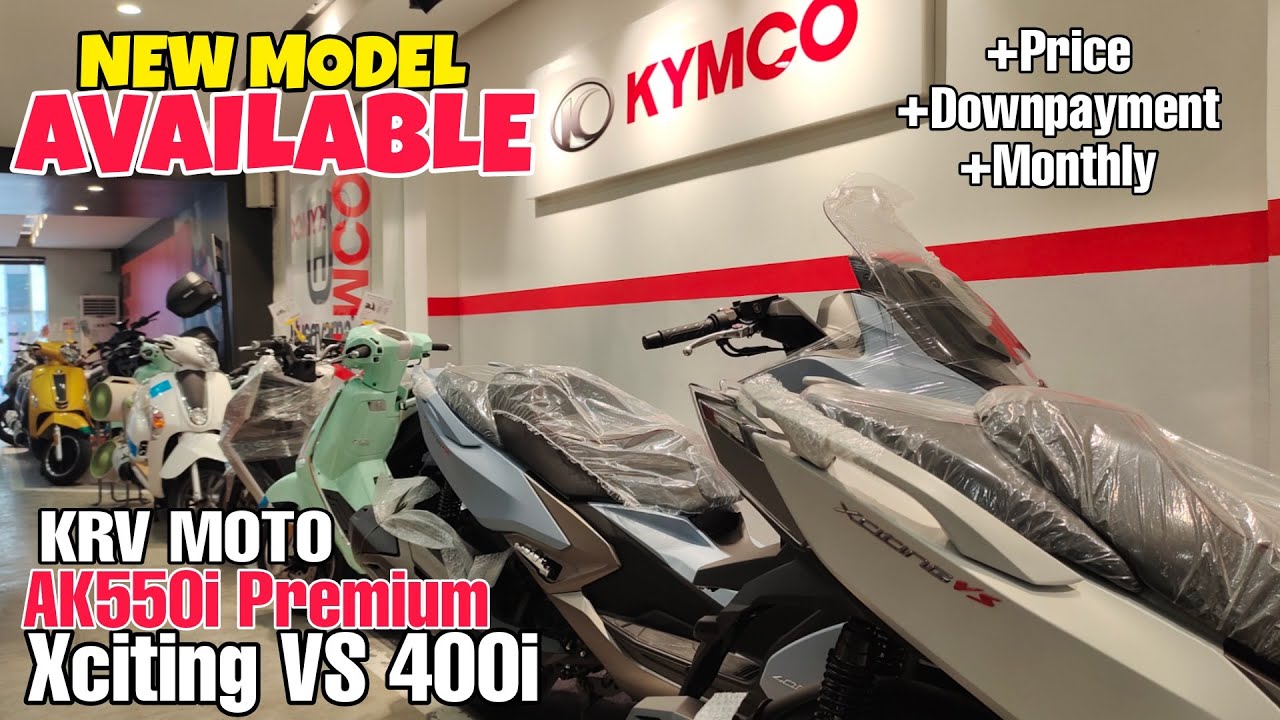 2023 Kymco All New Models Available na! Price at Installment DP Monthly ...