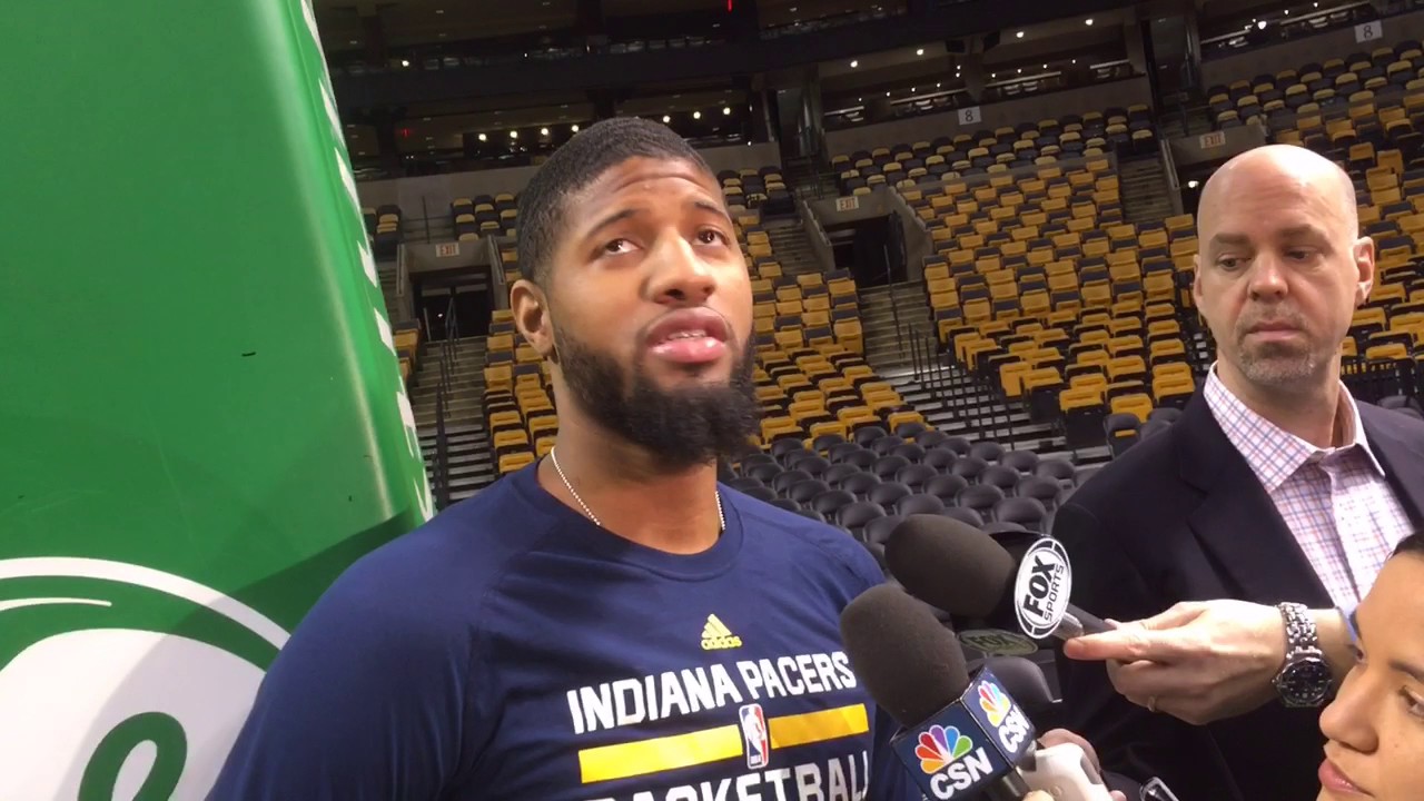 Paul George discusses difficult season, trade rumors before meeting ...