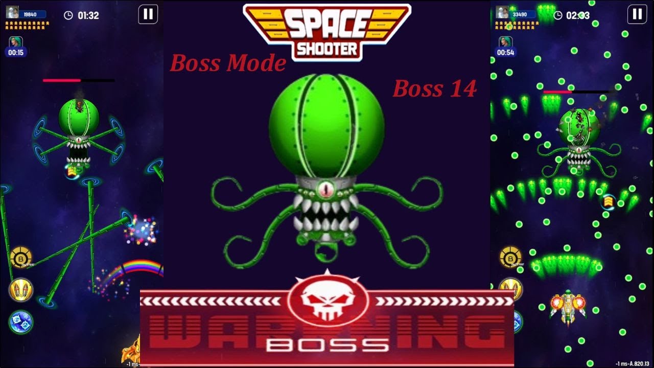 🚀 Galaxy Attack: Space Shooter | Boss Mode 🛑 New Boss 14 Review 🔥 | By Apache Gamers - YouTube