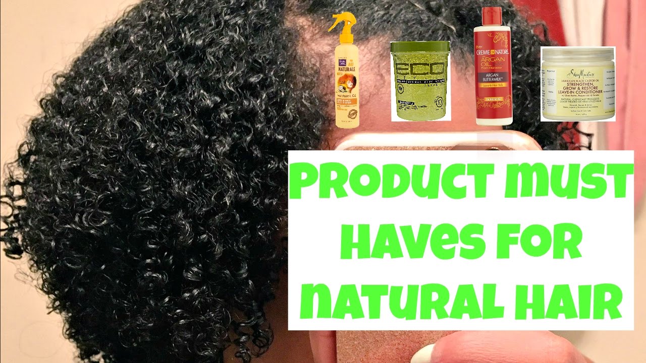 Product Must Haves for Natural Hair!! - YouTube