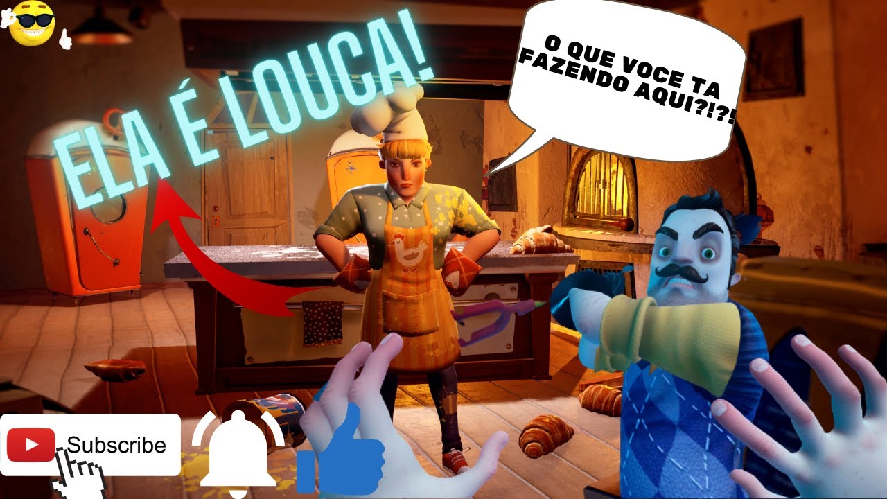 ESSA COZINHEIRA É LOUCA!!!(Hello Neighbor 2) - YouTube