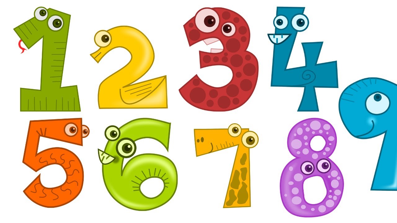 1 to 9 Number Counting - 123 For Kids - YouTube
