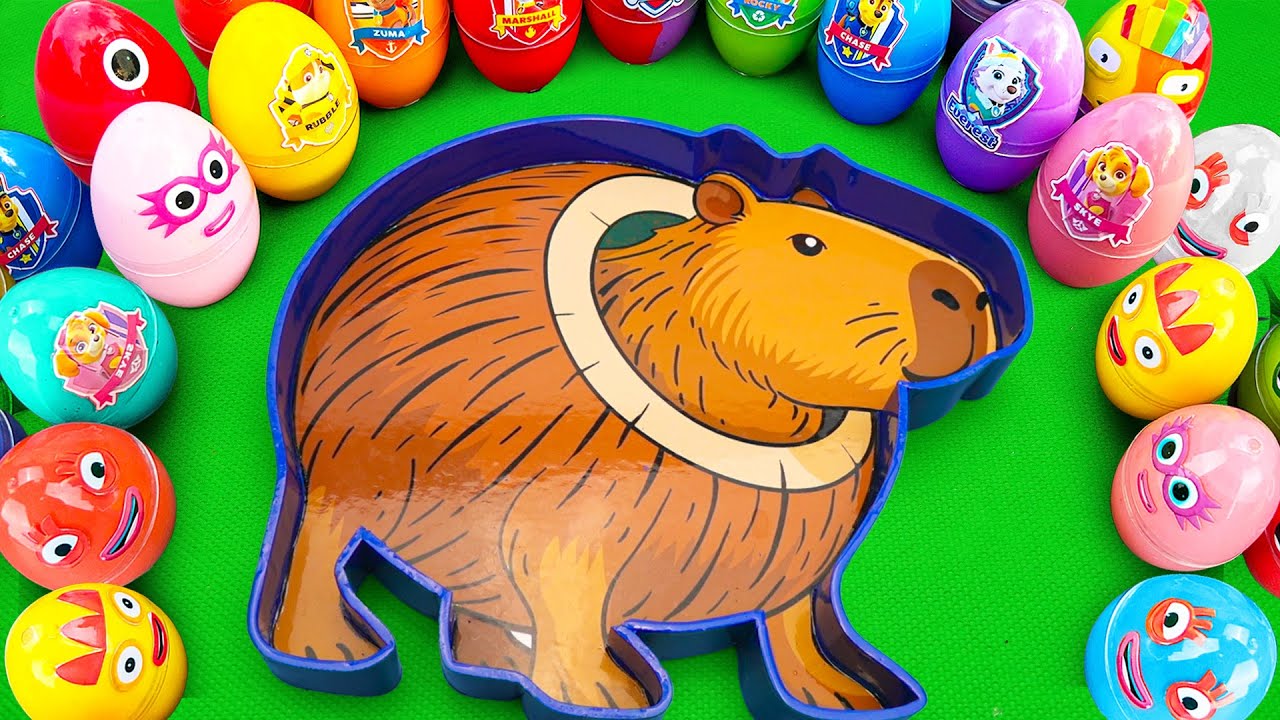 Satisfying ASMR | DIY Making Capybara Bathtub by Mixing SLIME in ...