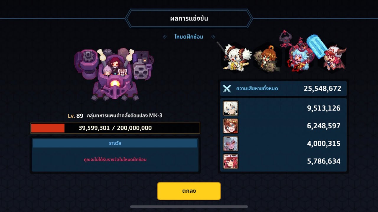 [Guardian Tales] Raid Boss - Mad Panda (Earth) Lv89 | Rey Scintilla ...