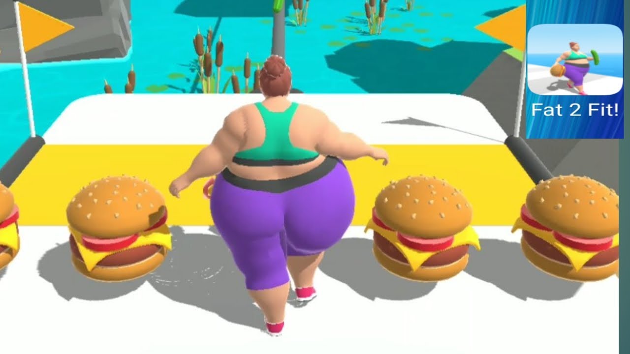 FAT 2 FIT🥒🍔🥒🍔 Gameplay All levels Walkthrough (Android,ios) - YouTube