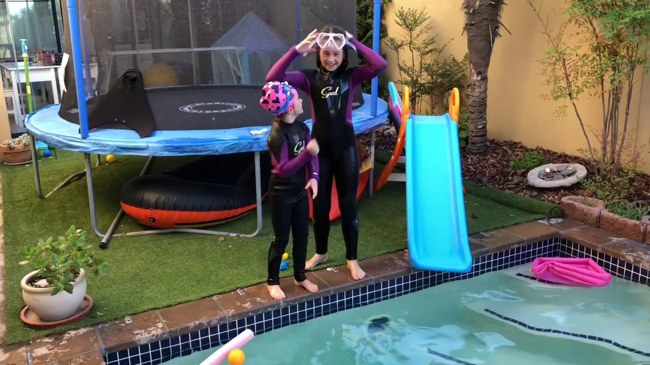 Day 3: Swimming pool fun - YouTube