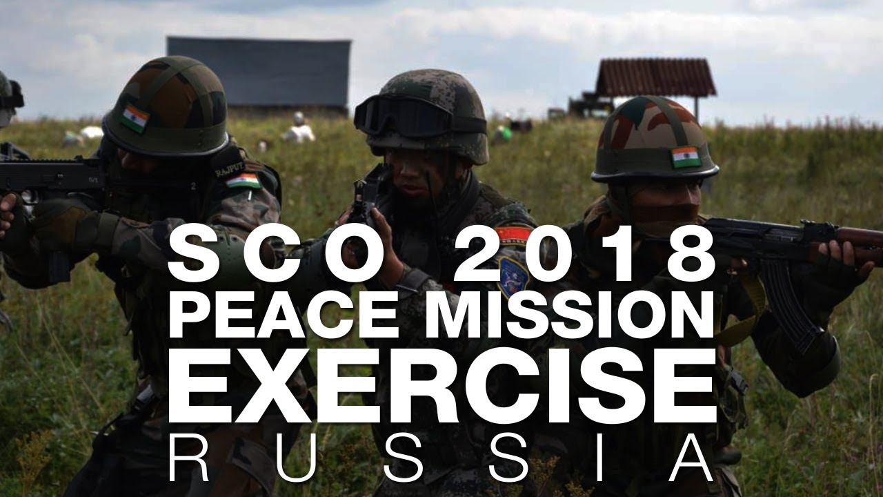 SCO 2018 peace mission exercise brings India, Pakistan together - YouTube