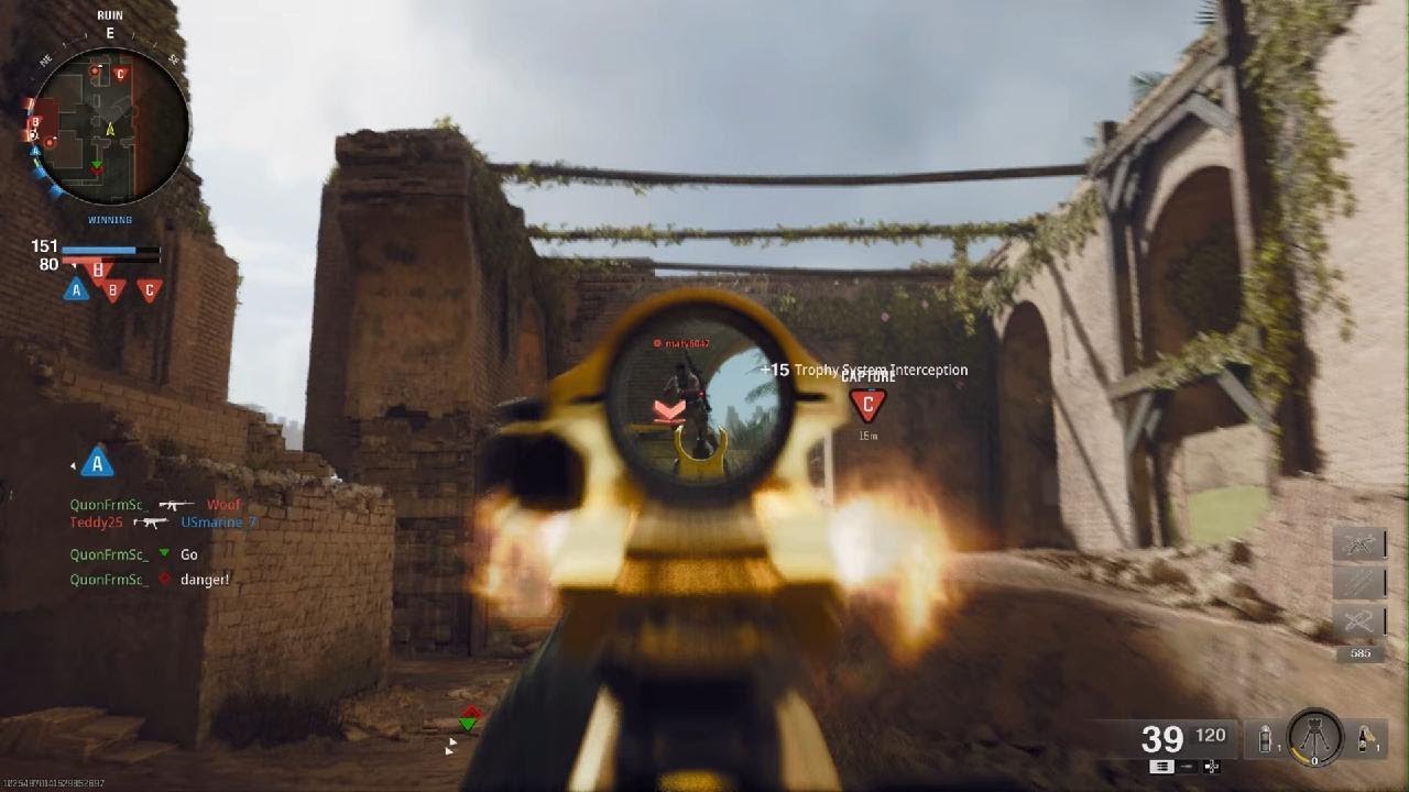 Call of Duty 10 Kill Killstreak - YouTube