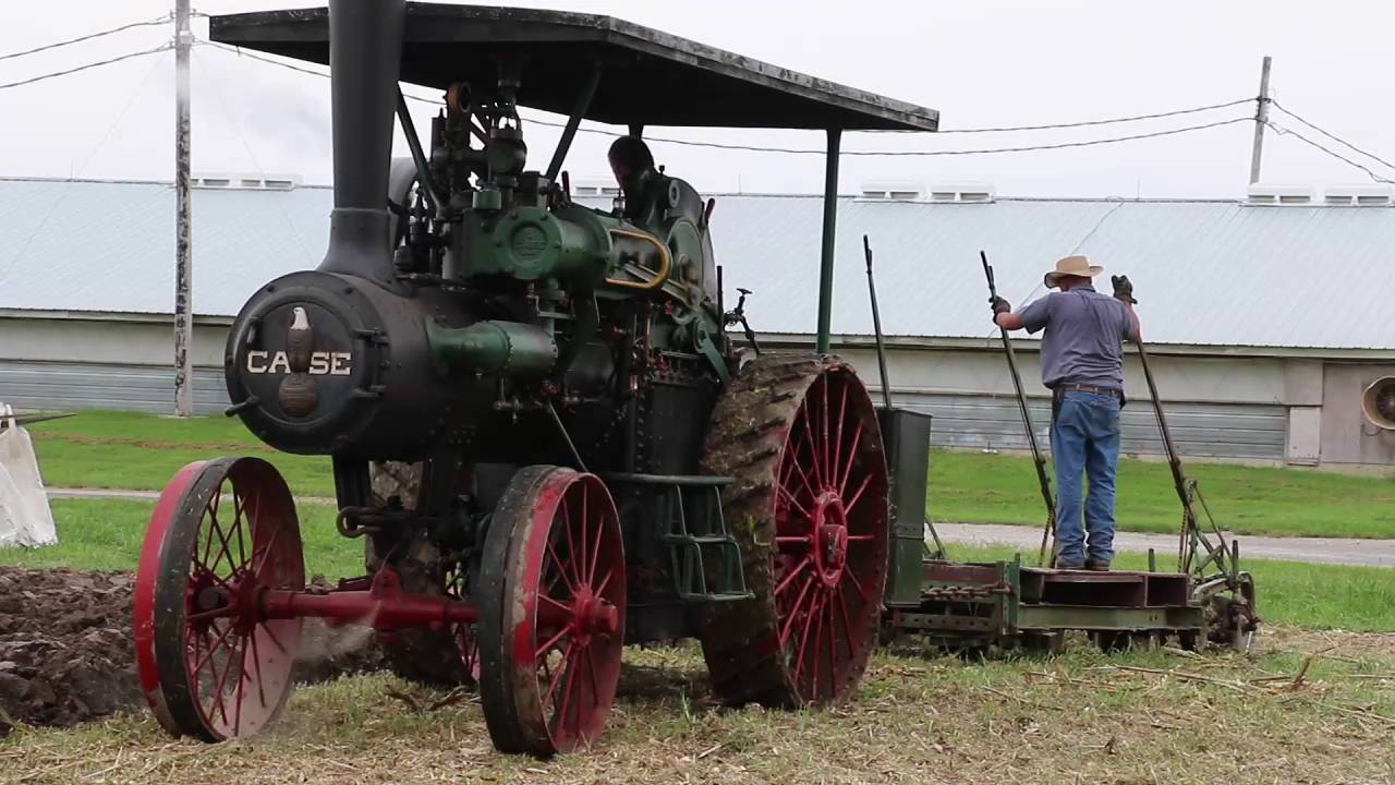 30 HP case Plowing - YouTube