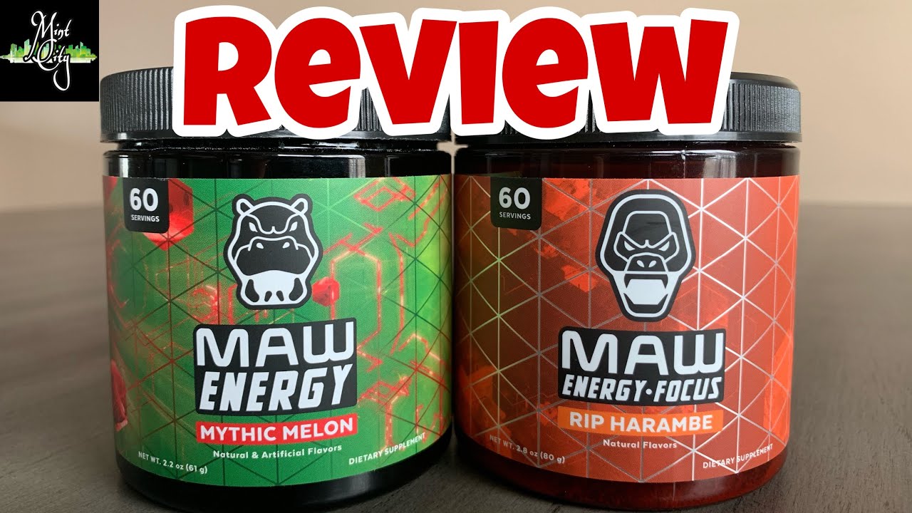 MAW ENERGY REVIEW! (RIP Harambe & Mythic Melon Flavors) - YouTube