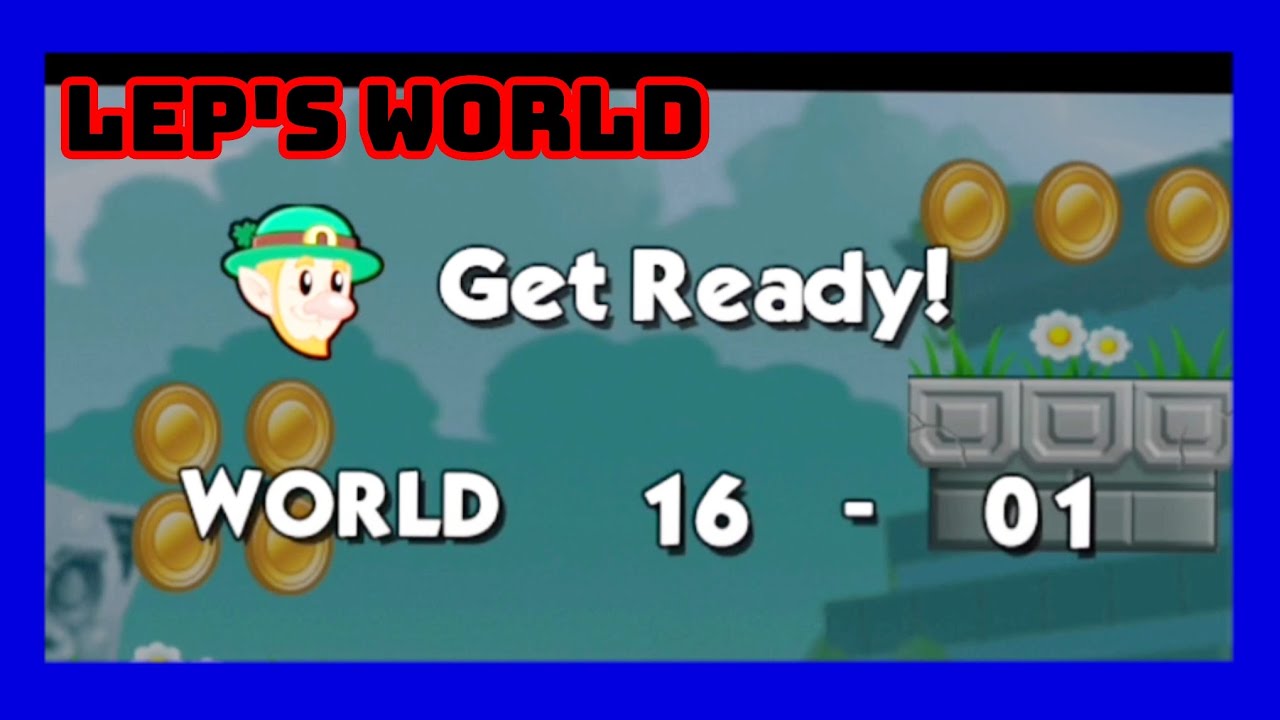 Lep's World - World 16 Nível 01 Gameplay - YouTube