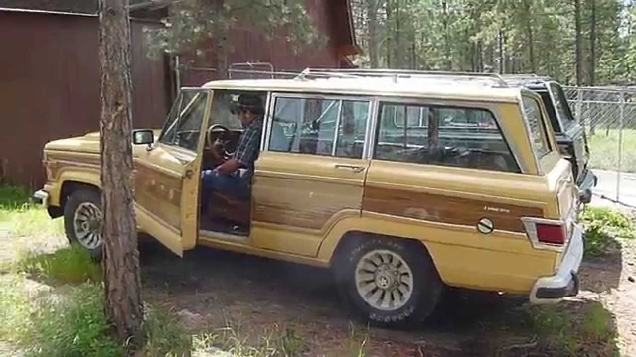 1981 Jeep Wagoneer Limited Pre Tune-Up - YouTube