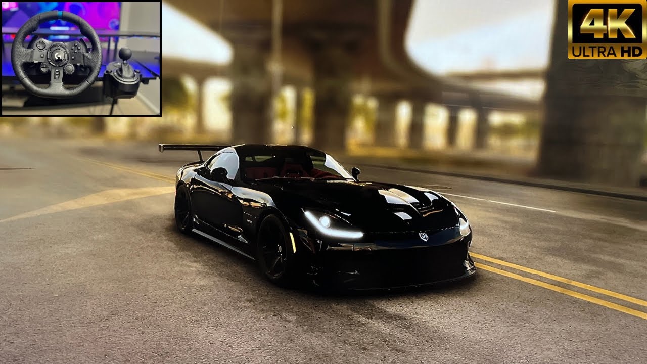 Dodge viper SRT-10 GTS | Crew motorfest | Steering wheel + shifter ...