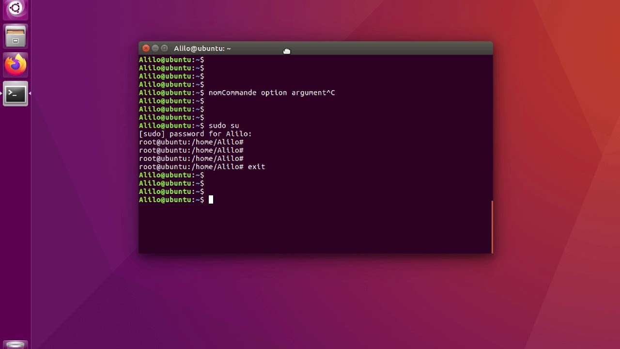 Linux - 2 - Invite de cmd et chemin d'accès - YouTube