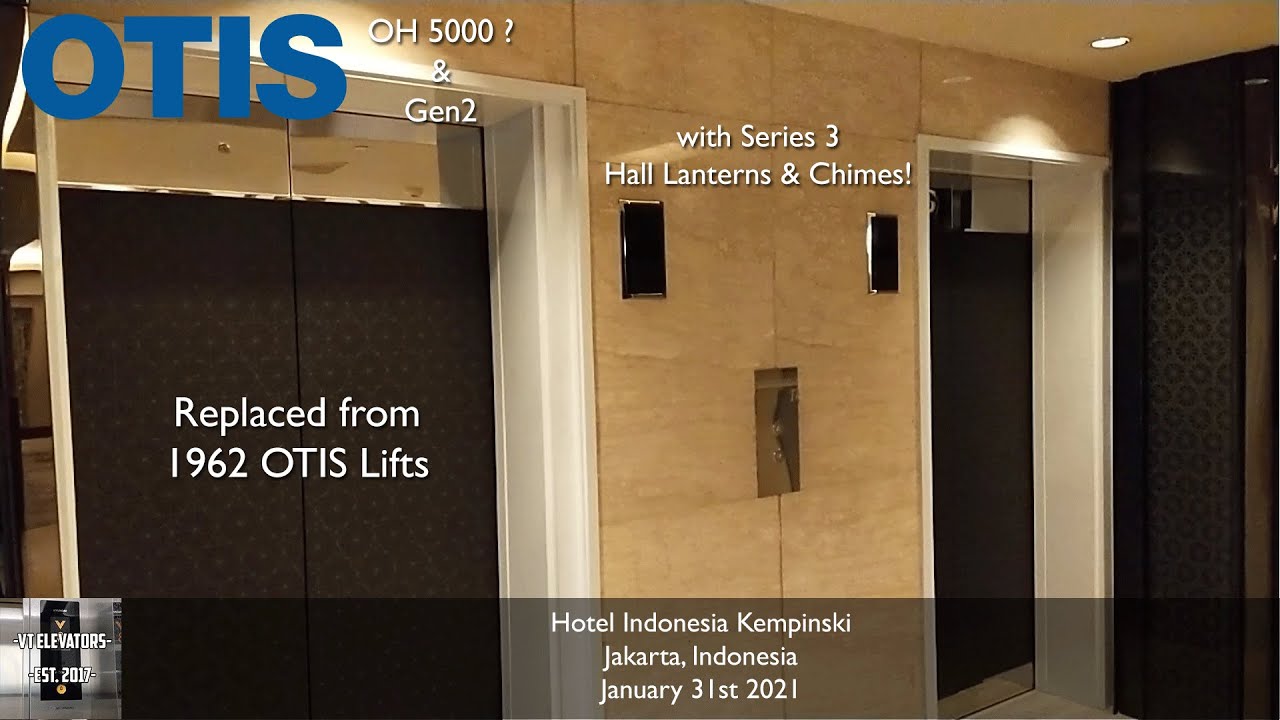 Very Nice OTIS Lifts with Series 3 Hall Lanterns & Chimes - YouTube