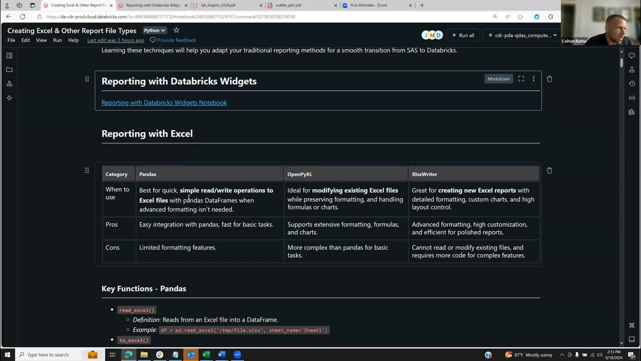 Creating Excel and Other Report File Types - YouTube
