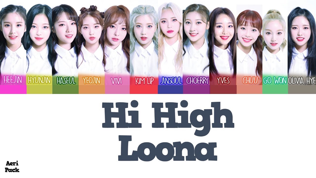 LOONA- Hi High (Color Coded HAN/PT/ROM)) - YouTube