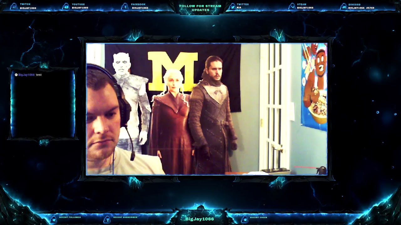 Quick stream to test new layouts. - YouTube