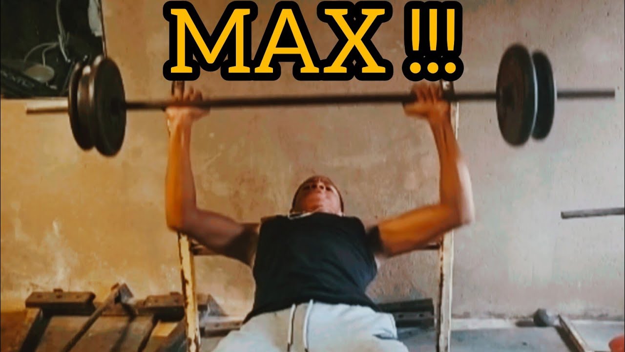 Testing My One Rep Max on Bench Press - YouTube