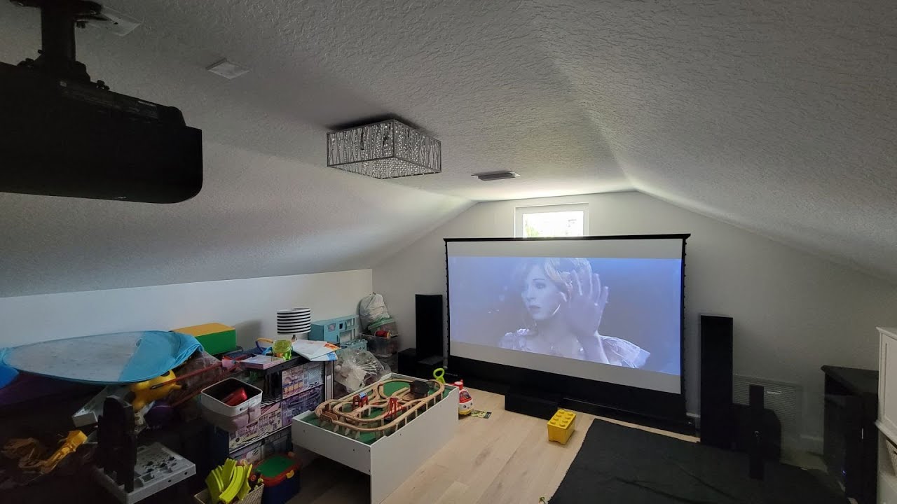 Upgrading a Bonus Room into a Home Theater 1 - YouTube