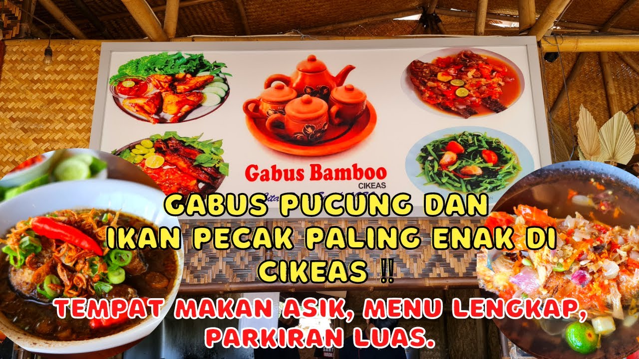 PECAK IKAN NILA DAN GABUS PUCUNG TERENAK. BIKIN NAFSU MAKAN ‼️ DATANG ...