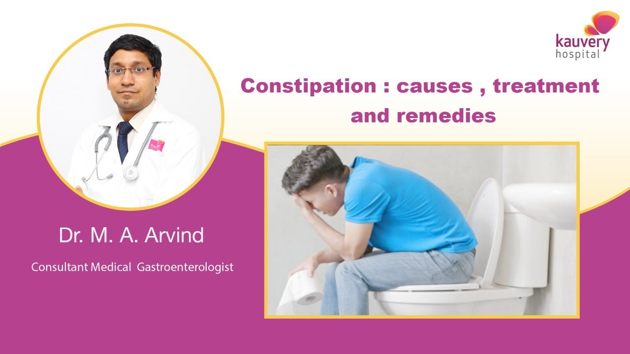 Constipation and Red flags to watch out for - YouTube