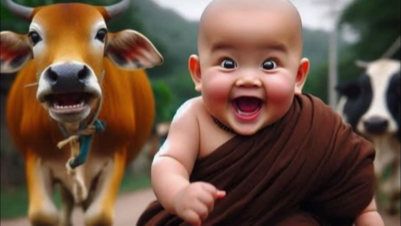 Selfi Little Monk | Cute Little Monk | Little Monk | So Cute Little ...