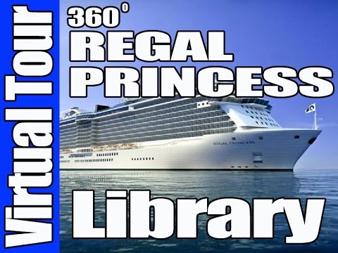 Regal Princess 360 Library Tour of Cruise Ship - YouTube