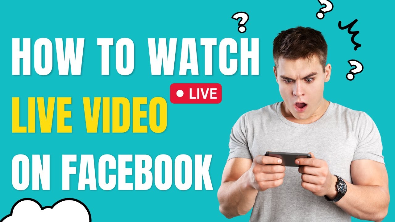 How To Watch Live Video On Facebook - YouTube