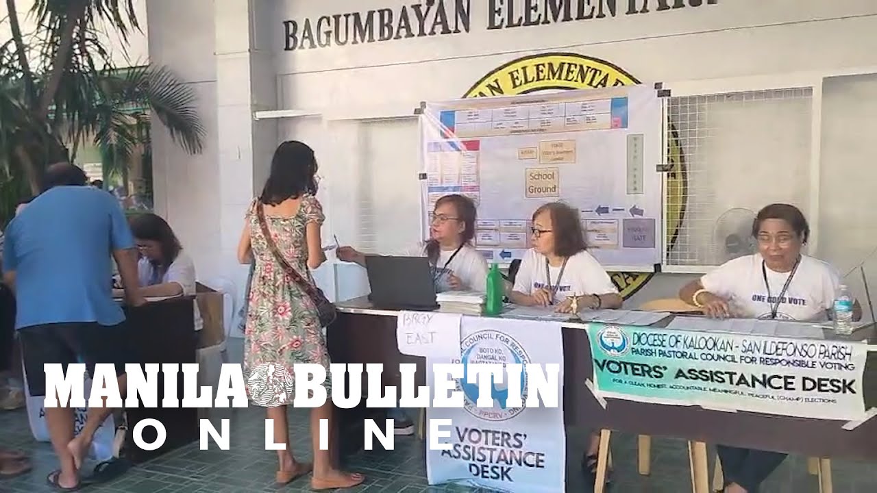Voters flock to cast their votes for BSK Elections in Navotas City ...