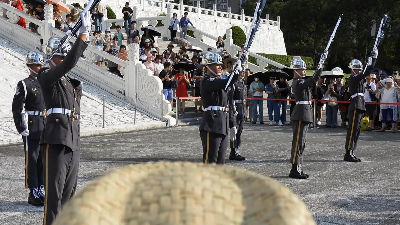中正紀念堂 陸軍儀隊 訓練展示 Military Honor Guard Training displays 🍍 中華民國 113 年 9月 ...