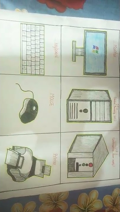 Computer hardware chart #computer hardware chart #art#lokartist# ...