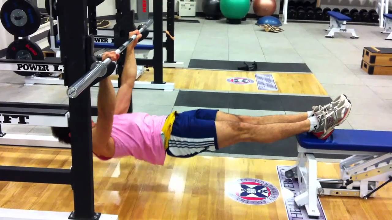 supine row.MOV - YouTube