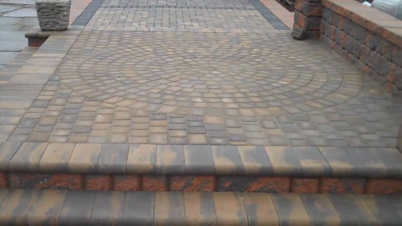 Paver Samples from Chris Orser Landscaping - YouTube