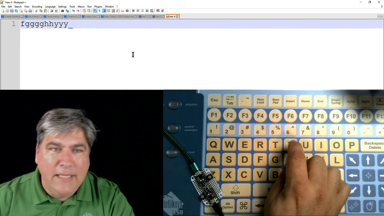 IntelliKeys Update - YouTube