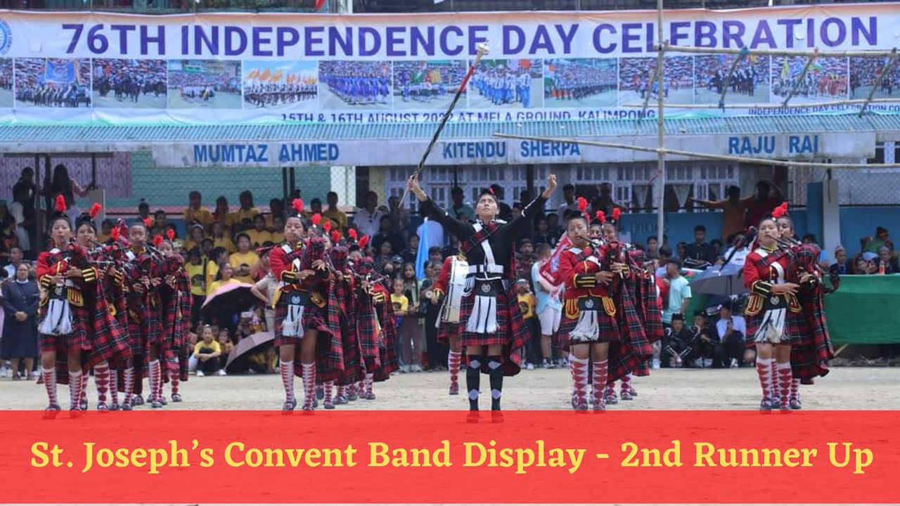 Band Display 2nd Runner Up - St. Joseph's Convent School, Kalimpong ...