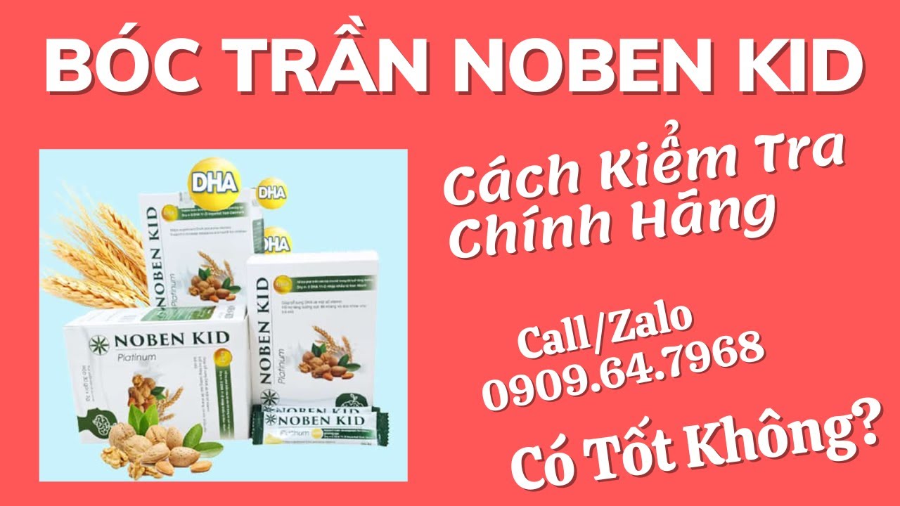 MỞ HỘP CỐM TRÍ NÃO NOBEN KID MẪU MỚI, CÁCH KIỂM TRA HÀNG CHÍNH HÃNG CỐM ...