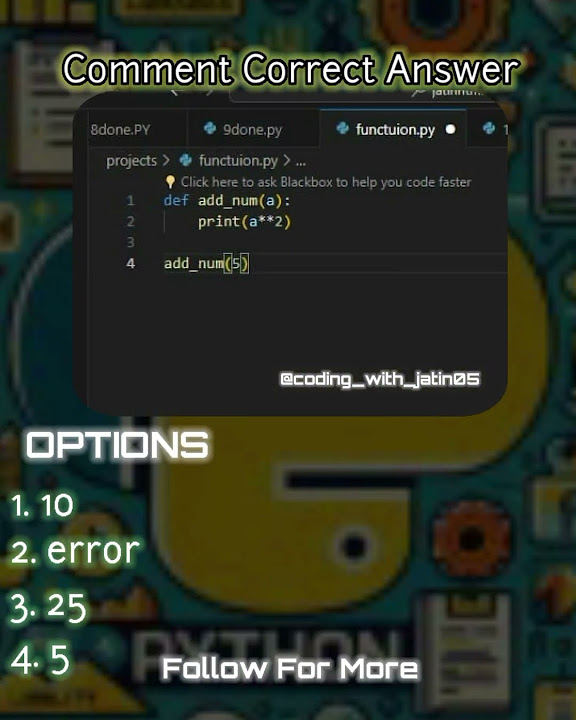 Python Quiz Coding Programming Python Viral Biral Pythonprogramming Trending Youtube 