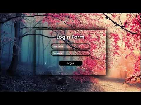 How To Create Simple Login Form Design | Using HTML and CSS - YouTube