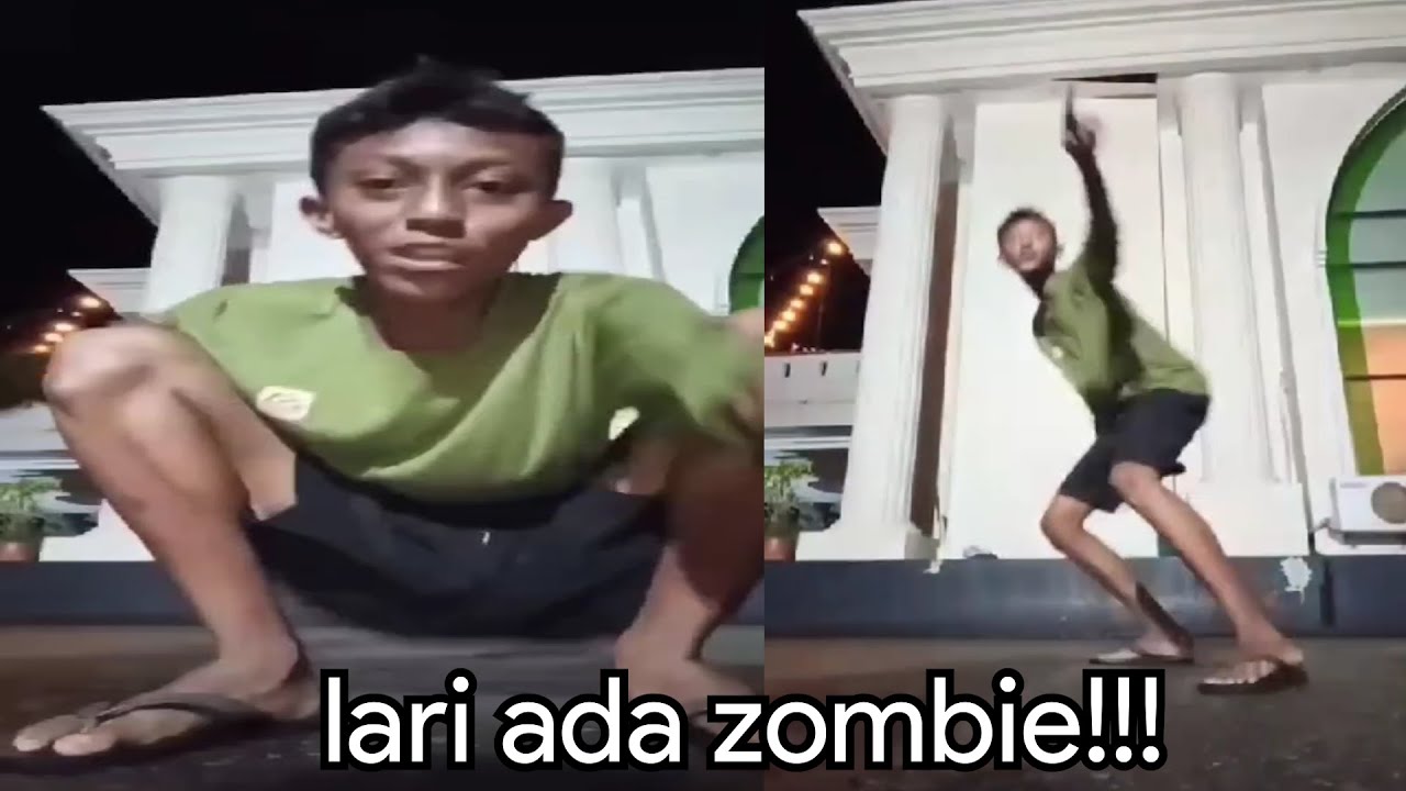 Lari Lari Ada Zombie Baju ijo... - YouTube
