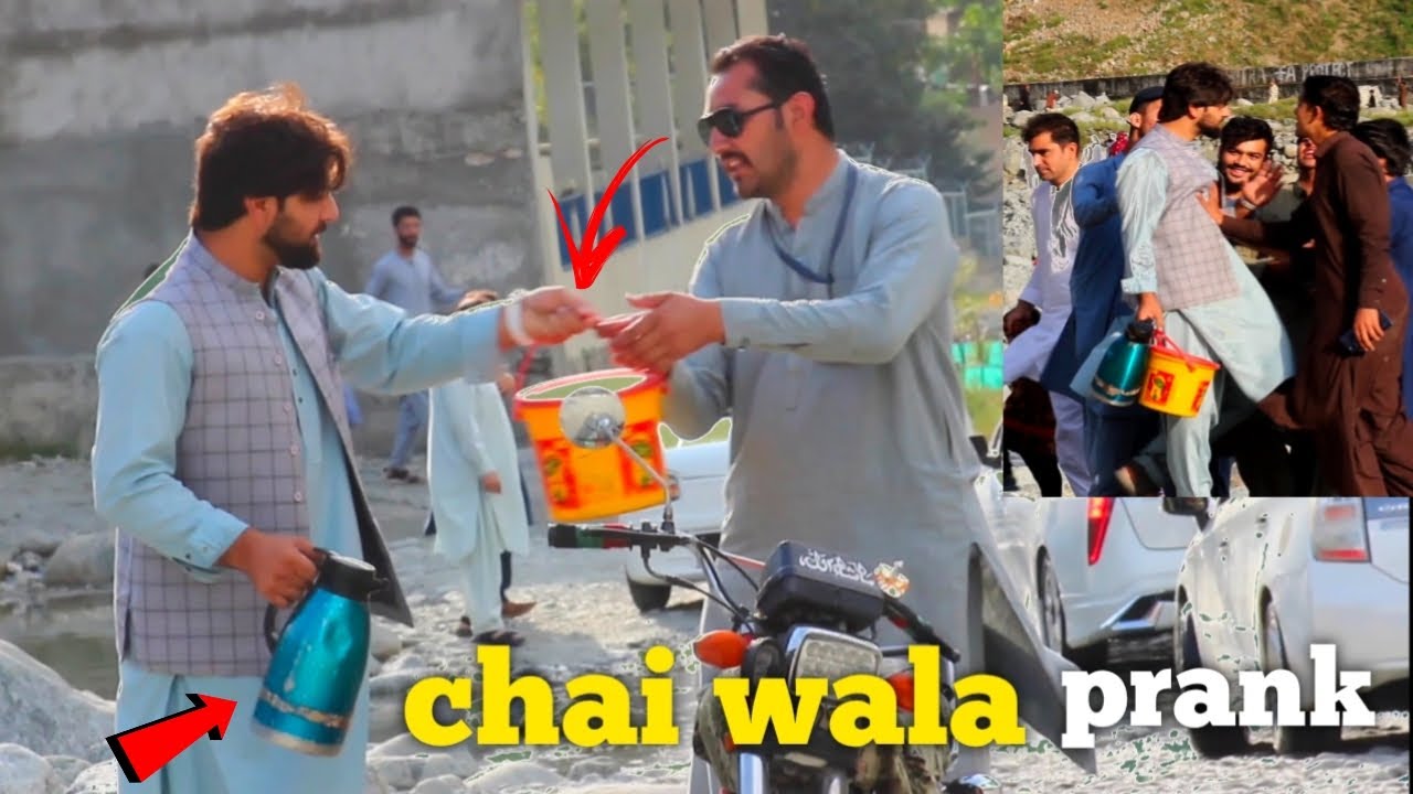 Chai Wala Prank ' Angry Tea Seller - Funny Reaction / Madyan Vines kpk ...